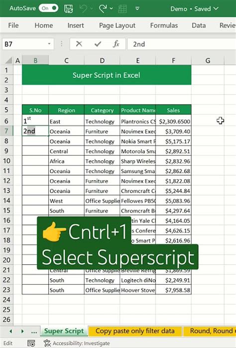 Superscript In Excel Exceltutorials Youtubeshorts Shorts Ytshorts Excel Kttrained