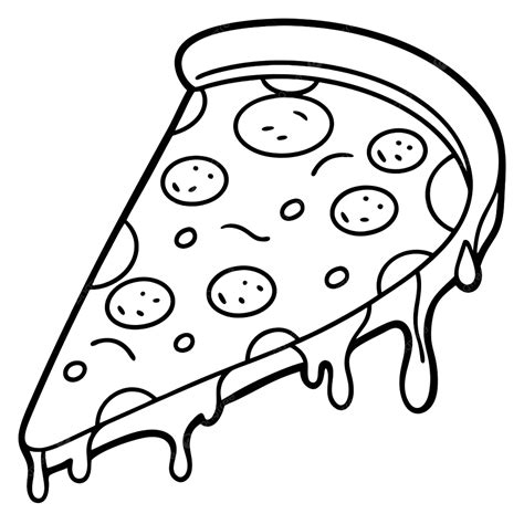 녹은 치즈와 골든 크러스트 아이콘이 포함된 페퍼로니 피자 벡터 ㅏ 페퍼로니 피자 Png 일러스트 및 벡터 에 대한 무료 다운로드 Pngtree