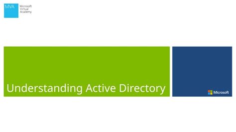 Introduction To Active Directory And Its Servicespptx