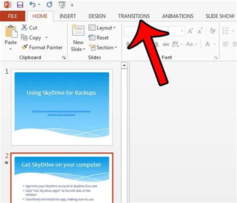 How To Remove A Transition In Powerpoint 2013 Solve Your Tech