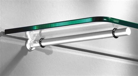 Atlas Floating Glass Bracket 15cm Pair Mastershelf