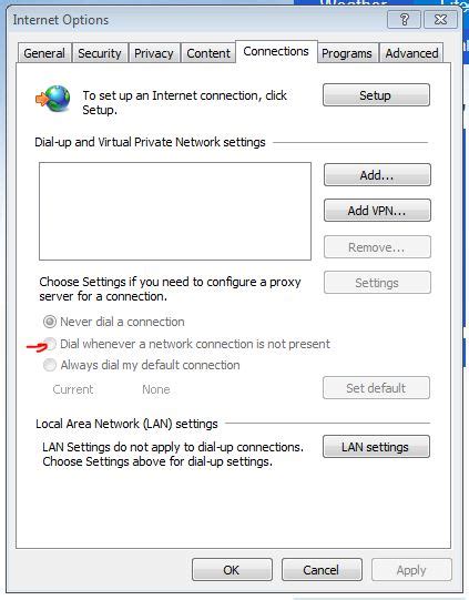 Wireless Networking Why Does Internet Explorer Go Offline When My