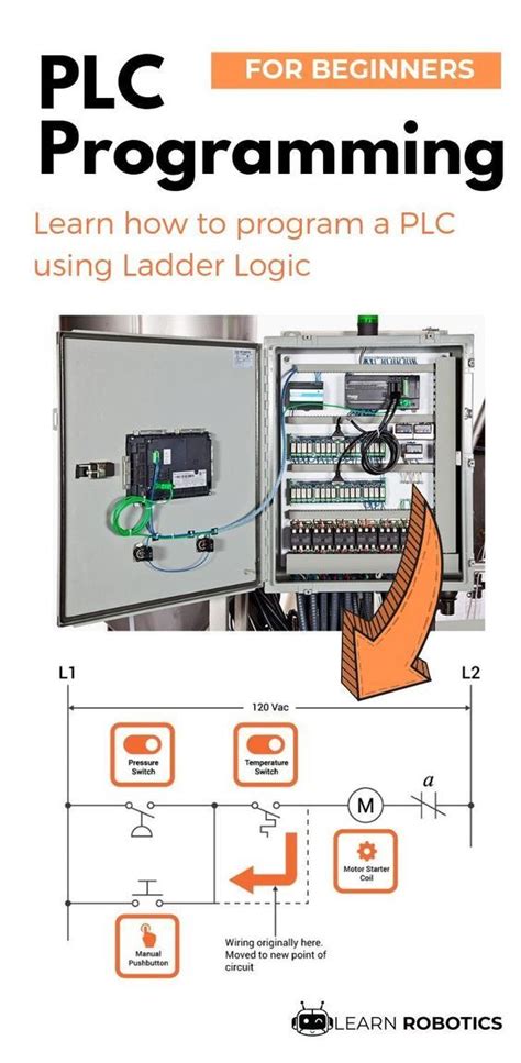 plc programming basics using ladder logic learn robotics ladder