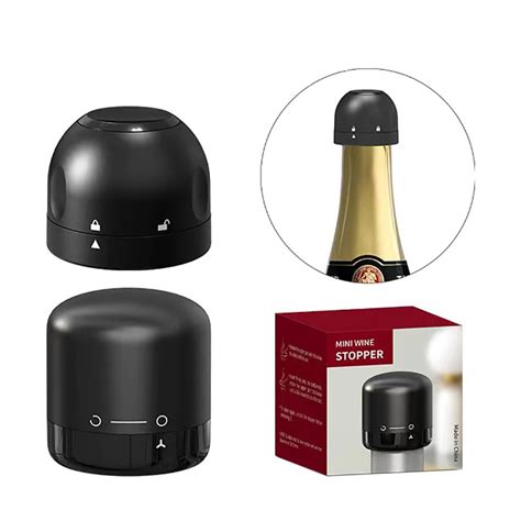 Многоразовая вакуумная пробка для бутылки красного вина силиконовая Герметичная пробка для