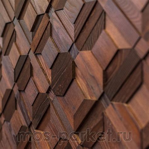 Деревянные стеновые панели Crownwood Wp3d8Т20 Восток термо