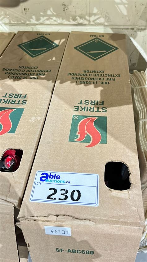 10 Pound Abc Fire Extinguisher Able Auctions