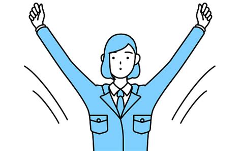 작업복을 입은 여성이 심호흡을 하는 간단한 선 그리기 그림 개발에 대한 스톡 벡터 아트 및 기타 이미지 개발 건설 산업