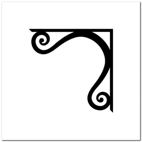 Buy Bracket Corner Ax Decal Sticker Online