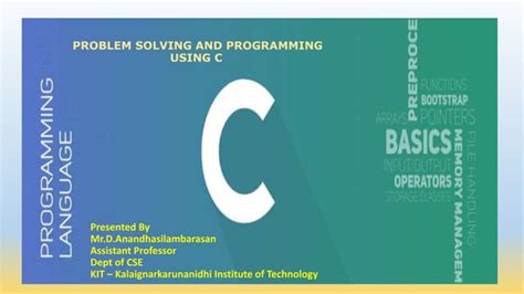Introduction To C Programming Pptx