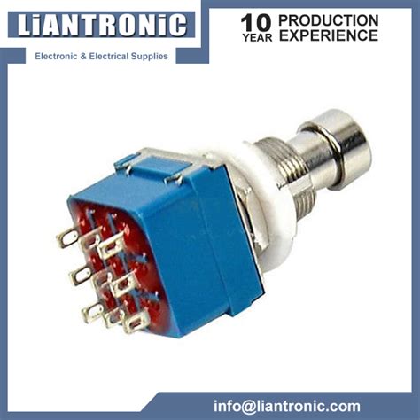 Wholesale 9 Pin 3pdt Guitar Pedal Switch With Solder Terminals Hot In Usa