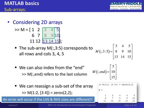 Egr 115 Introduction To Computing For Engineers Ppt Download