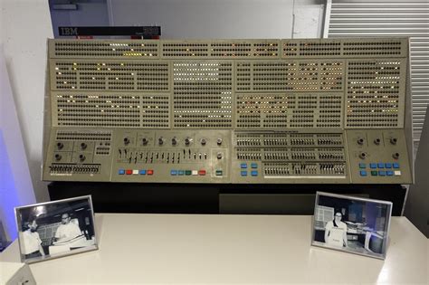 Ibm System 360 Control Panel At The Living Computer Museum In Seattle