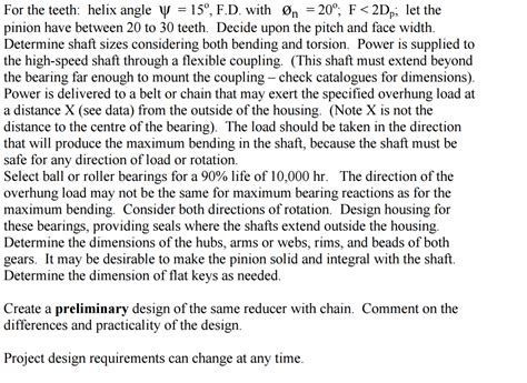 design a single reduction helical gear speed reducer