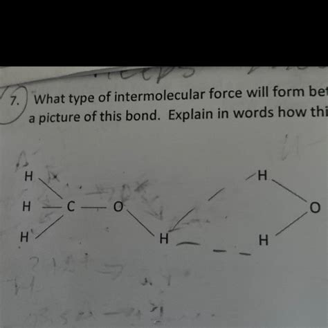 Ch3oh Intermolecular Forces
