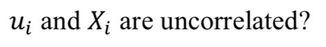 Solved The Conditional Mean Assumption For Regression Is