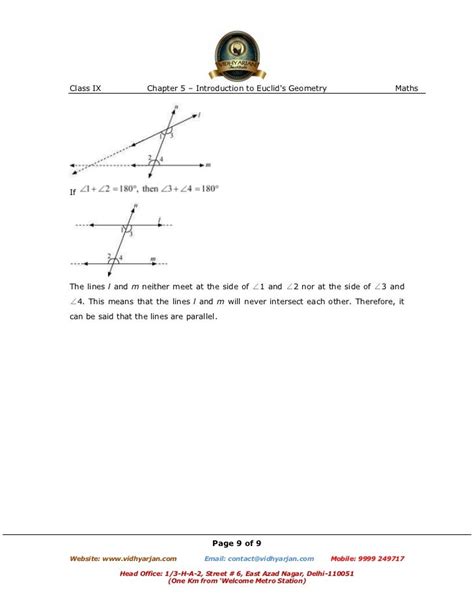 Introduction To Euclids Geometry