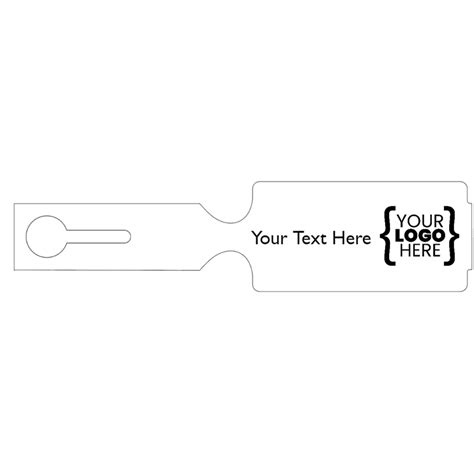 Custom Loop Lock Labels 254x61mm Labels Online