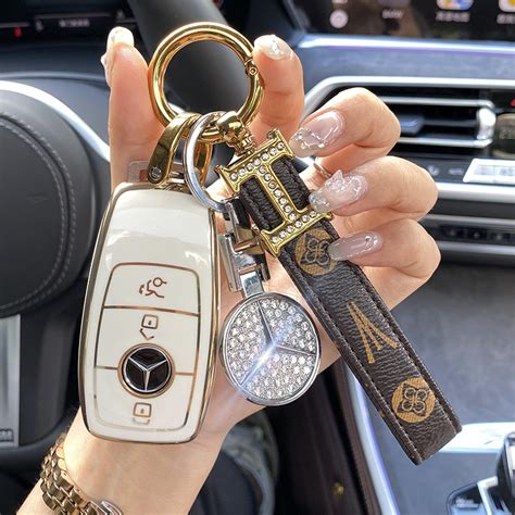 2023款适用奔驰c260l钥匙套e300l全包glaglcglb车a200扣c200l女虎窝淘