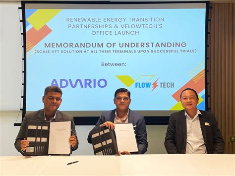 Vflowtech Partners Advario To Expand Flow Batteries For Terminal Usage
