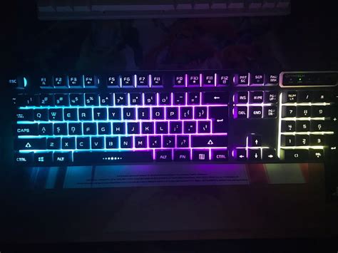 Fantech RGB Membrane Keyboard Computers Tech Parts Accessories Computer Keyboard On Carousell