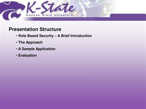 Ppt Template Based Approach For Developing A Prototype Of Role Based Security Systems