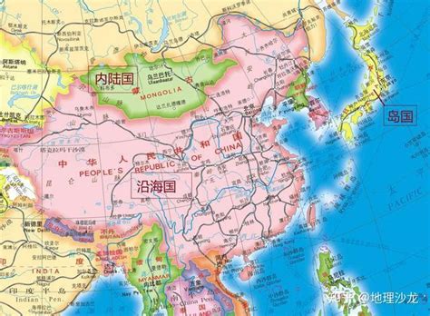 内陆国沿海国和岛国不同的海陆位置关系形成不同的国家性格 知乎