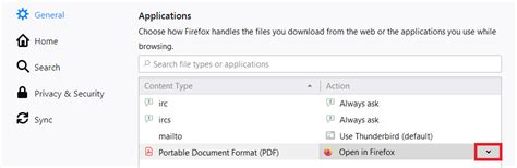 Choose Your Preferred PDF Viewer In Firefox Firefox Help