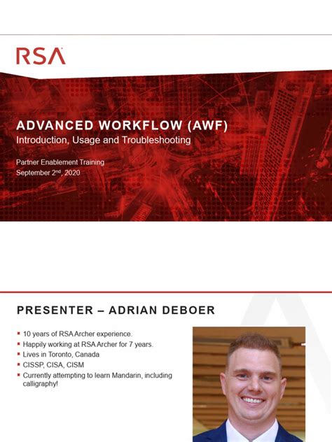 Day 3 Archer Advanced Workflow Pdf Computing