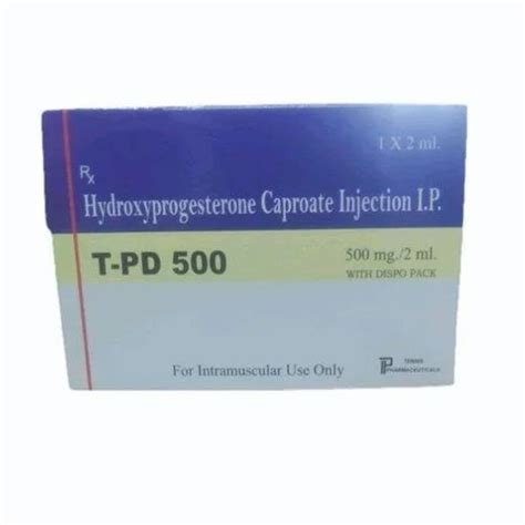 Hydroxyprogesterone Caproate Injection Ip Packaging Type Box Packaging Size 1x2ml At ₹ 295