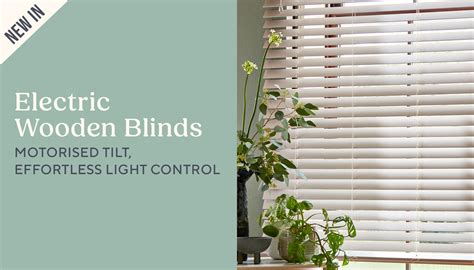Electric Wooden Blinds Made To Measure Blinds 2go