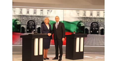 680 000 са гледали тв дебата между Цецка Цачева и Румен Радев