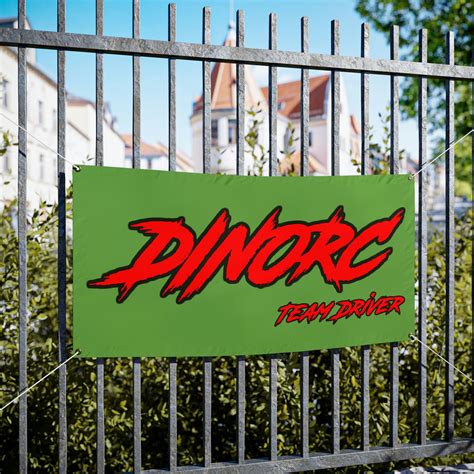 Dinorc Team Driver Vinyl Banners