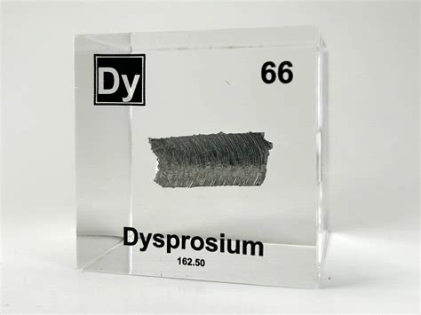 Dysprosium Element Cube Engineered Labs