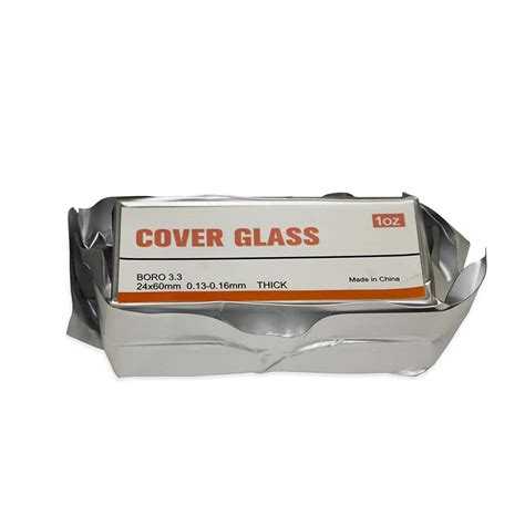Vsc301 Borosilicate 33 Glass Coverslips Blank Slides Coverslips