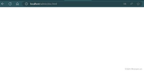 接入knife4j Openapi3访问dochtml页面空白问题openapi Dochtml Csdn博客