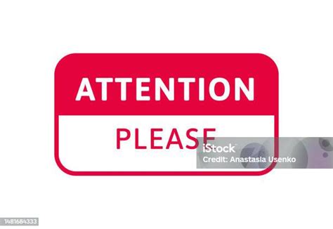 주의 서명 부탁 드립니다 벡터 현대 컬러 그림입니다 흰색 배경에 격리된 텍스트가 있는 사각형 빨간색 프레임 배너 포스터 웹용 디자인 0명에 대한 스톡 벡터 아트 및 기타
