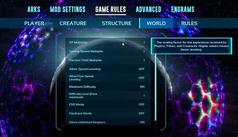 Ark Survival Ascended Single Player Settings Guide