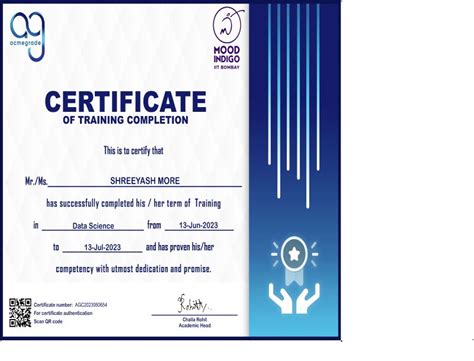 I Am Happy To Share My Certificate Which I Got For Completing Data