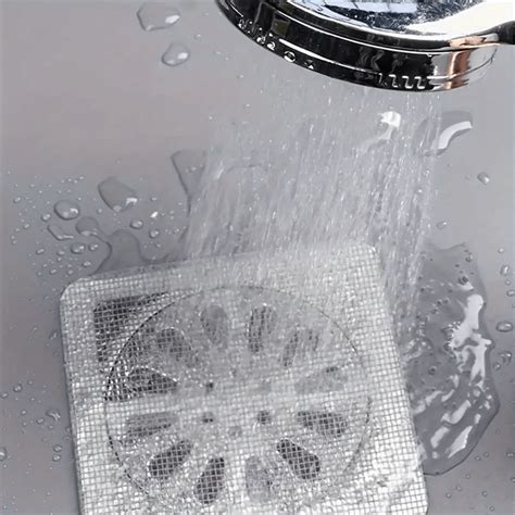 10 20 40pcs Floor Drain Filter Bathroom Bathroom Sewer Anti Clogging