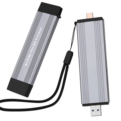 M Ssd Case To Usb Type C Dual Nvme Pcie Ngff Sata External M Enclosu Eur