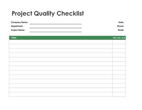 Detail Qa Checklist Template Koleksi Nomer 17