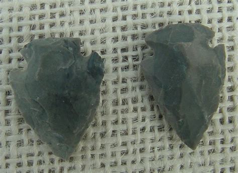Gray Arrowheads And Spearheads