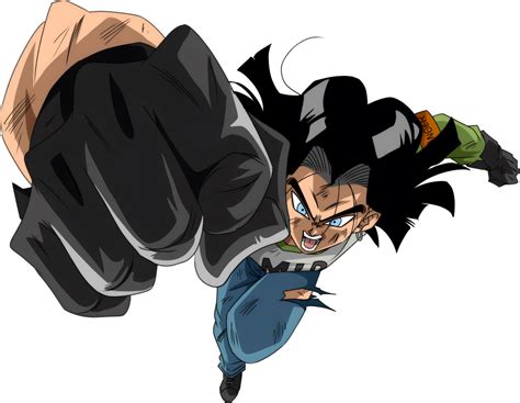 Android 17 Dbs Render By Zanninrenders On Deviantart