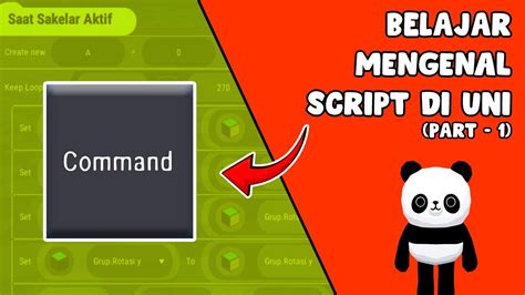 Belajar Mengenal Script Command Uni Craft Your World Youtube