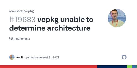 Vcpkg Unable To Determine Architecture Issue Microsoft Vcpkg GitHub