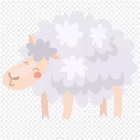 卡通绵羊矢量图png图片素材下载图片编号7489000 Png素材网