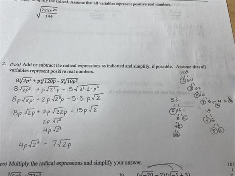[college Algebra Radical Expressions] What Am I Doing Wrong R Homeworkhelp