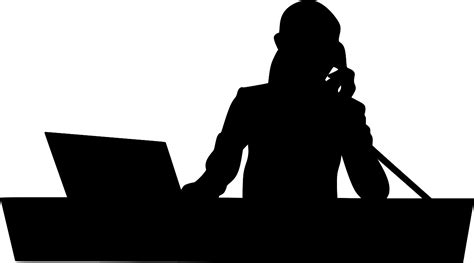 Svg 비서 남자 사무실 무료 Svg 이미지 및 아이콘 Svg Silh