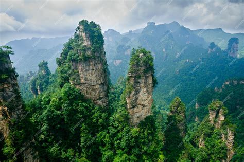 Premium Photo Zhangjiajie Wulingyuan National Scenic Spot Scenic Area