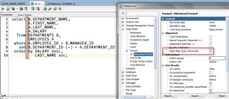 181 New Formatting Option Right Align Query Keywords